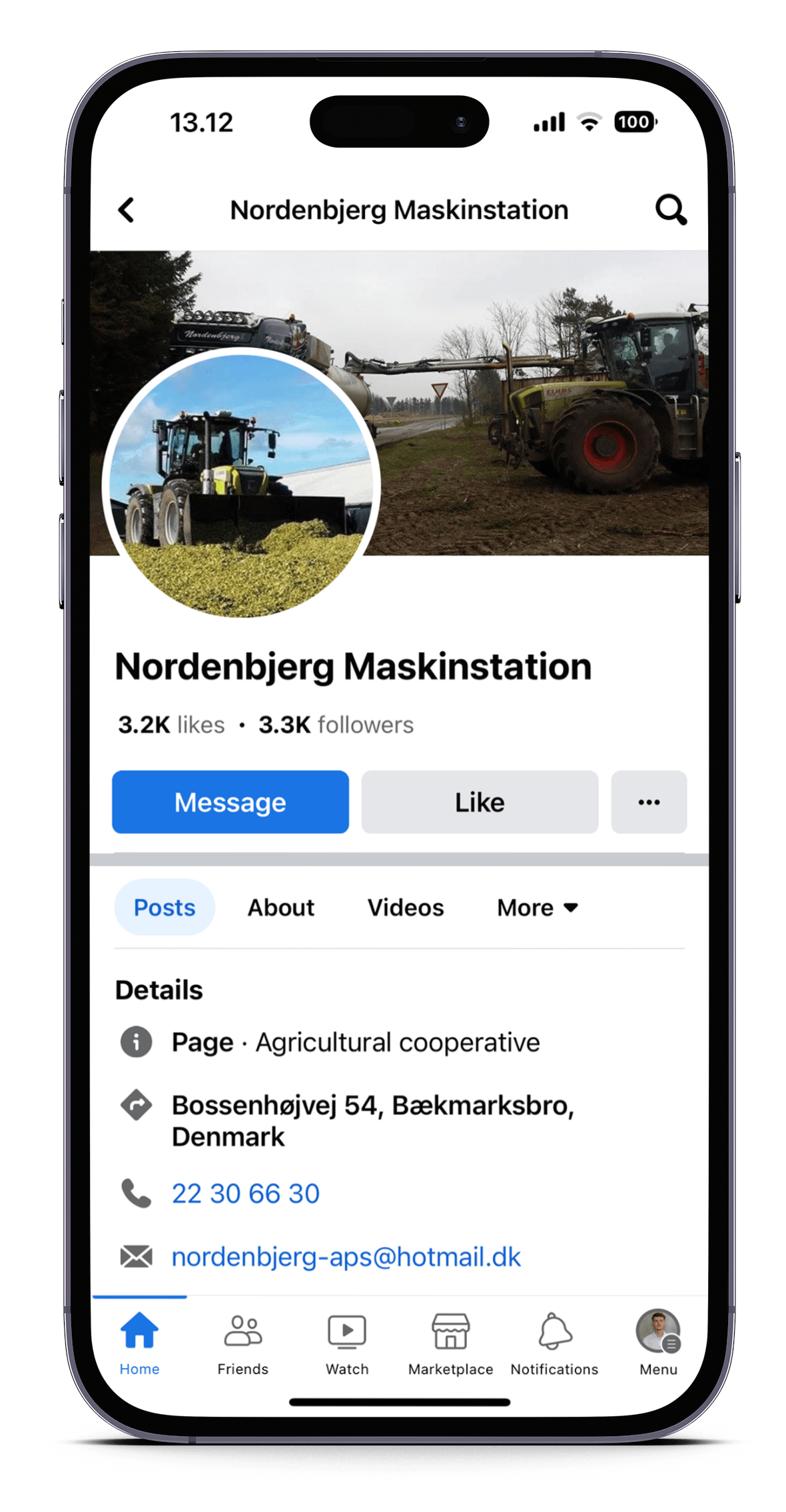 Landbrug - Nordenberg Maskinstation ApS